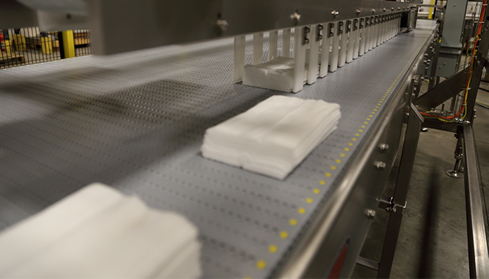 Smart Conveyors Streamline Wet Wipes Packaging Challenges » The Packaging Observer